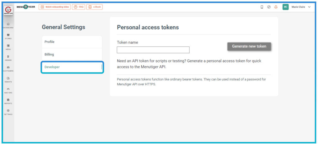 Canva Integration: Design Templates Easily With MENU TIGER
