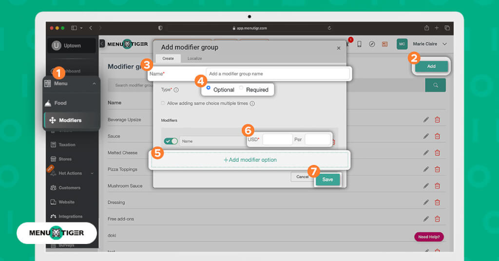 How to Create and Edit a Restaurant Menu Online